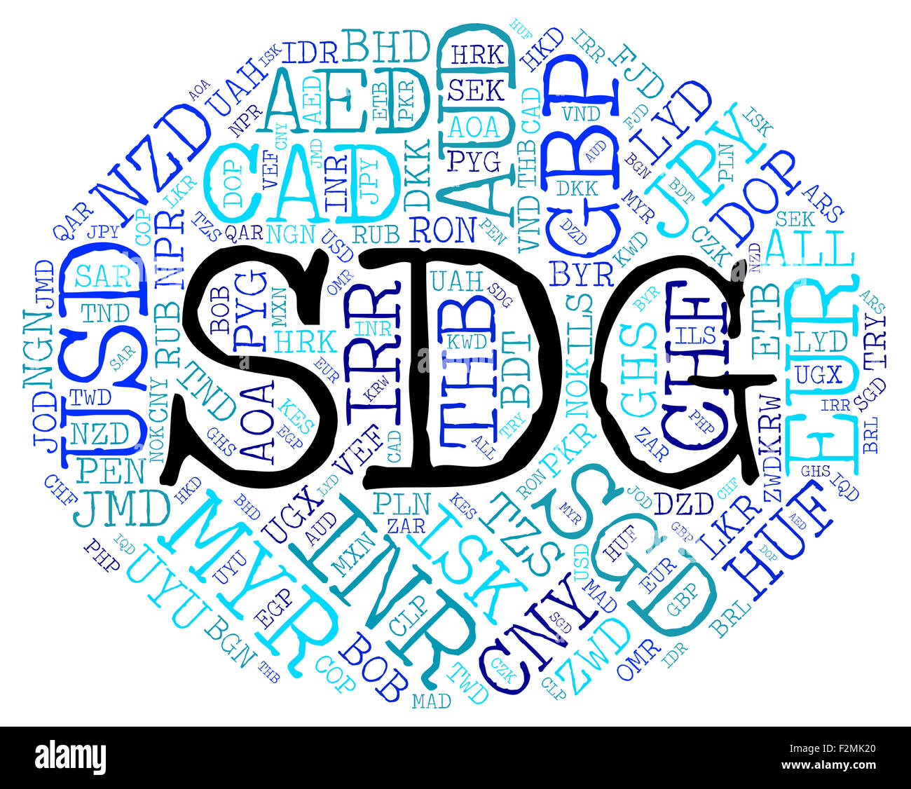 Sdg Currency Indicating Sudan Pound And Banknote Stock Photo - Alamy