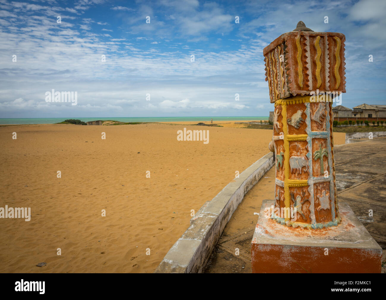 Benin, West Africa, Ouidah, memorial at door of no return, major slave ...