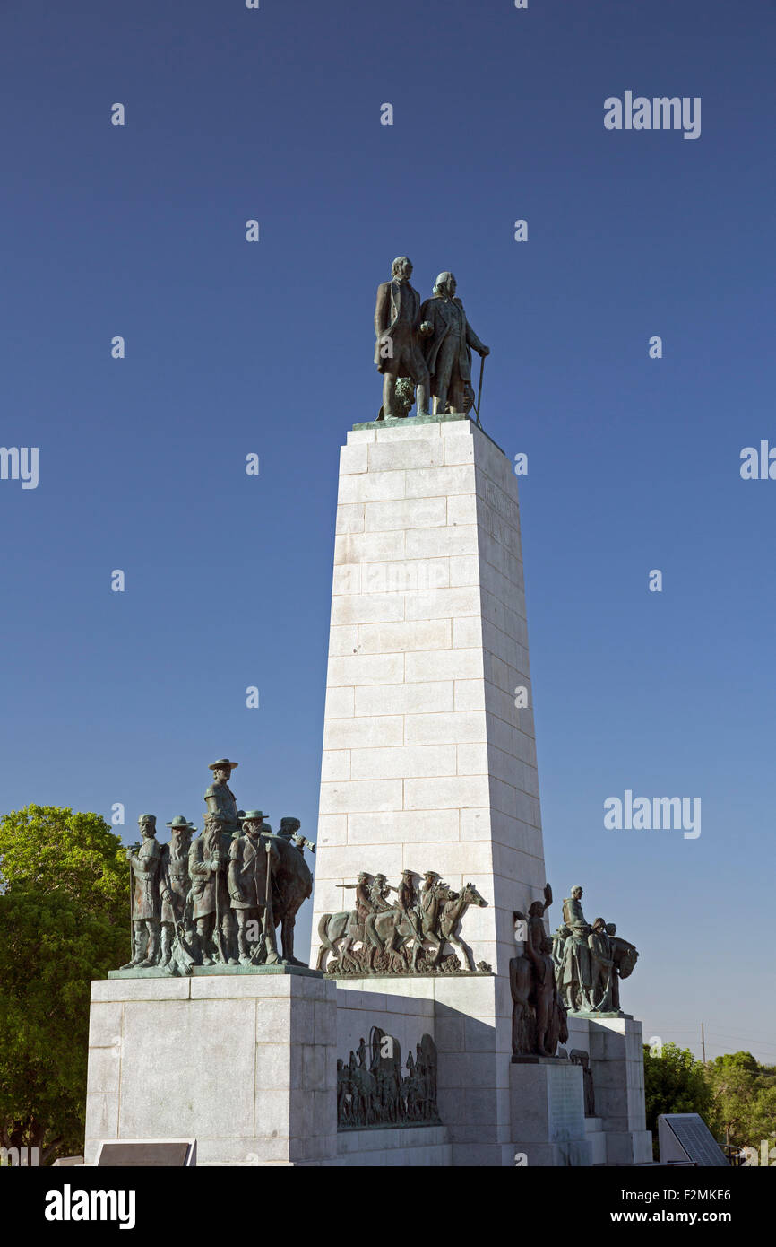 Salt Lake City, Utah - A monument in This Is The Place Heritage Park ...