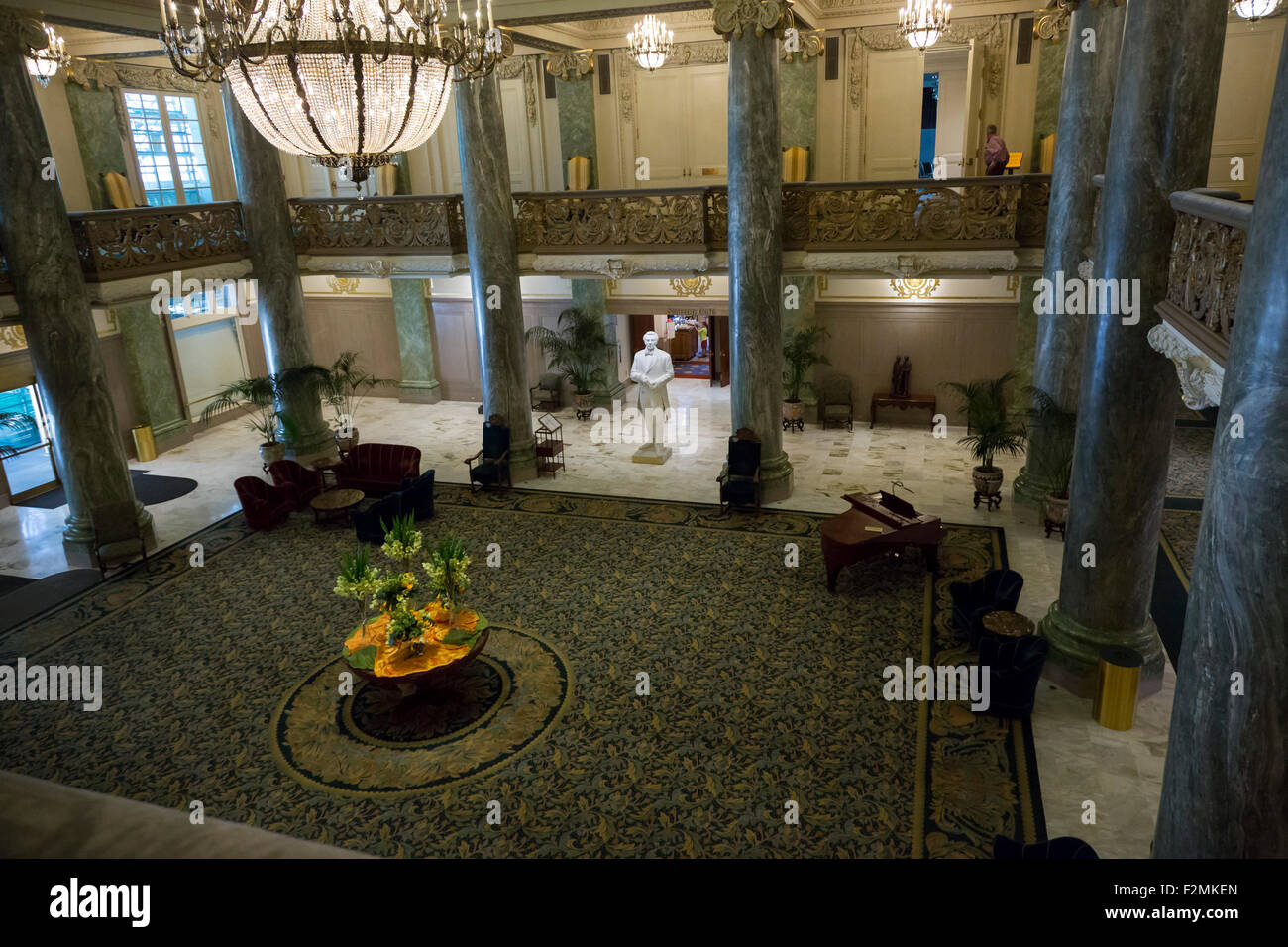 Salt Lake City, Utah - The lobby of the Joseph Smith Memorial Building ...