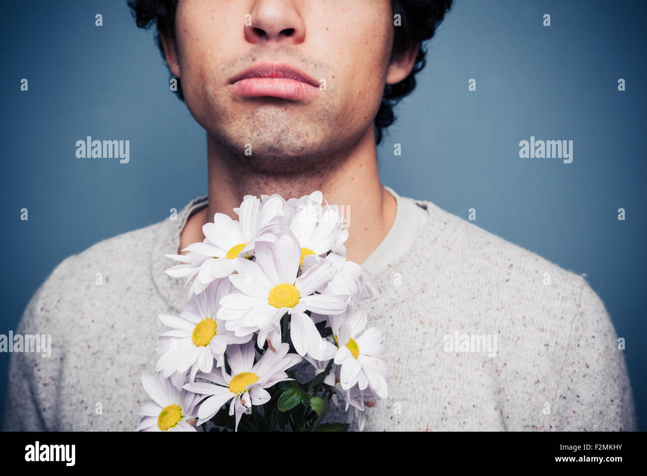 Young sad man happy hi-res stock photography and images - Alamy