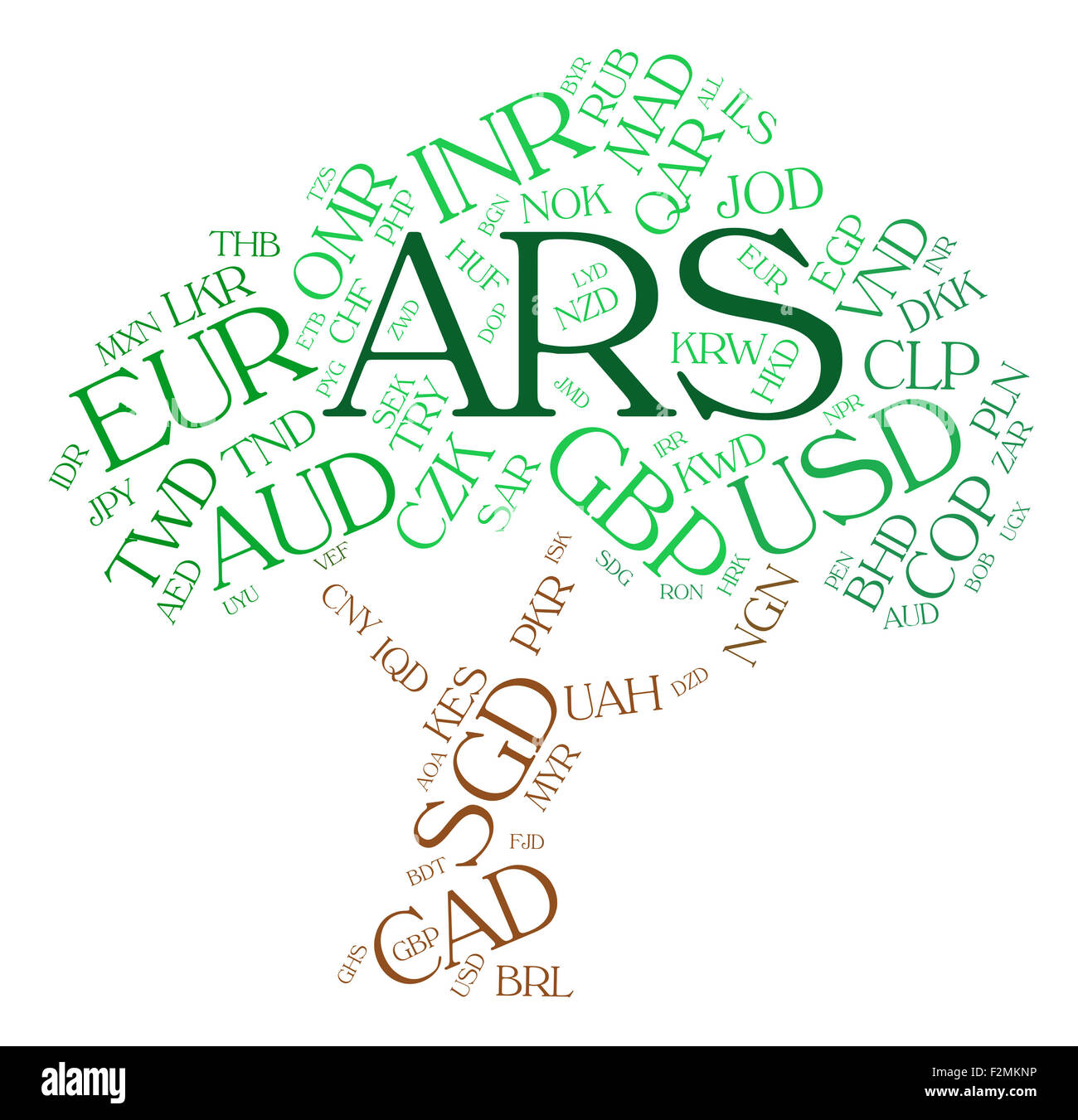 Ars Currency Showing Argentine Pesos And Market Stock Photo - Alamy
