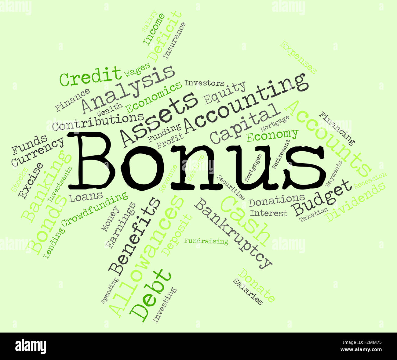 Bonus word hi-res stock photography and images - Alamy