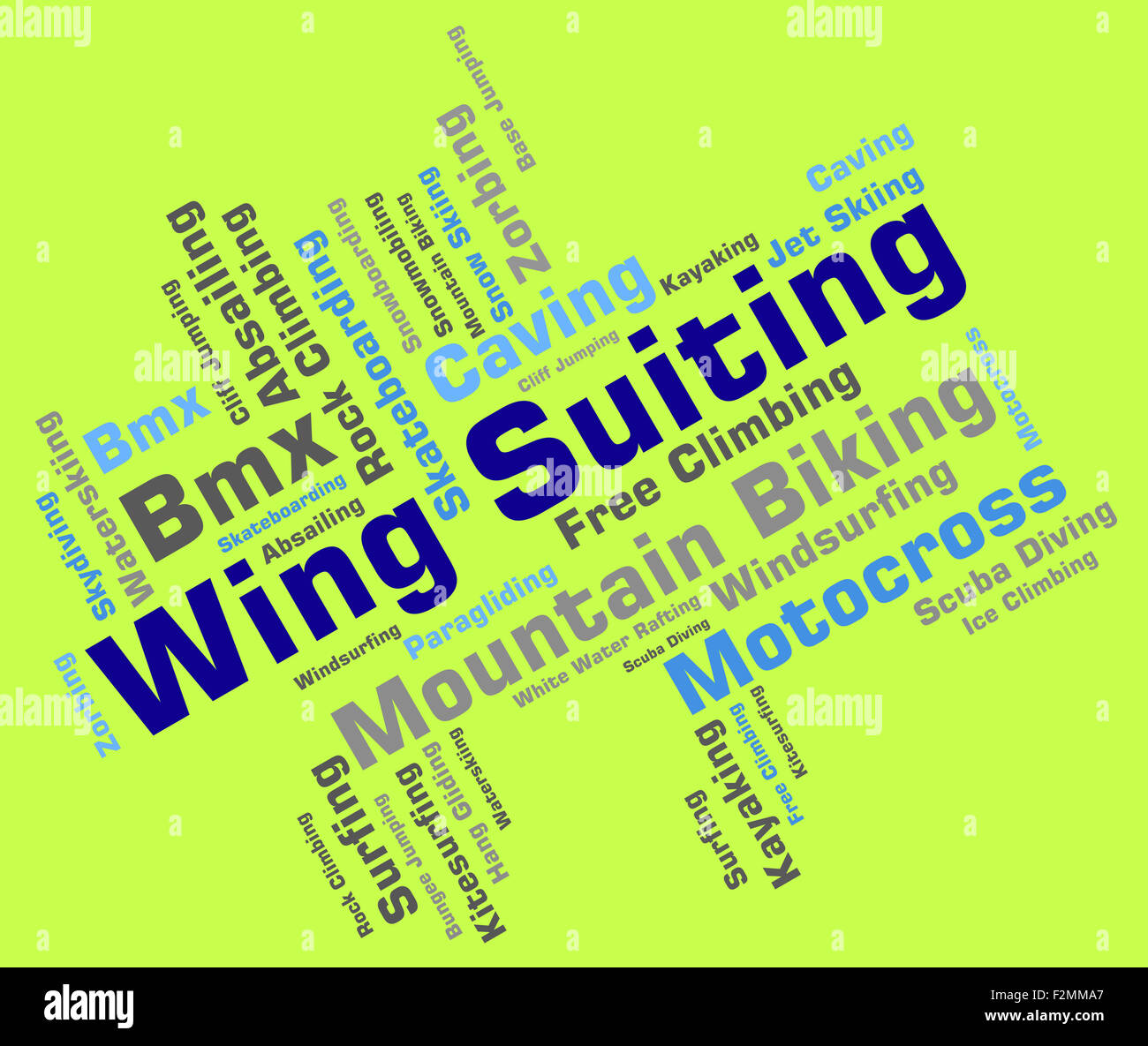 Wing Suiting Meaning Sky Divingsky Diver And Parachute Jump Stock Photo ...