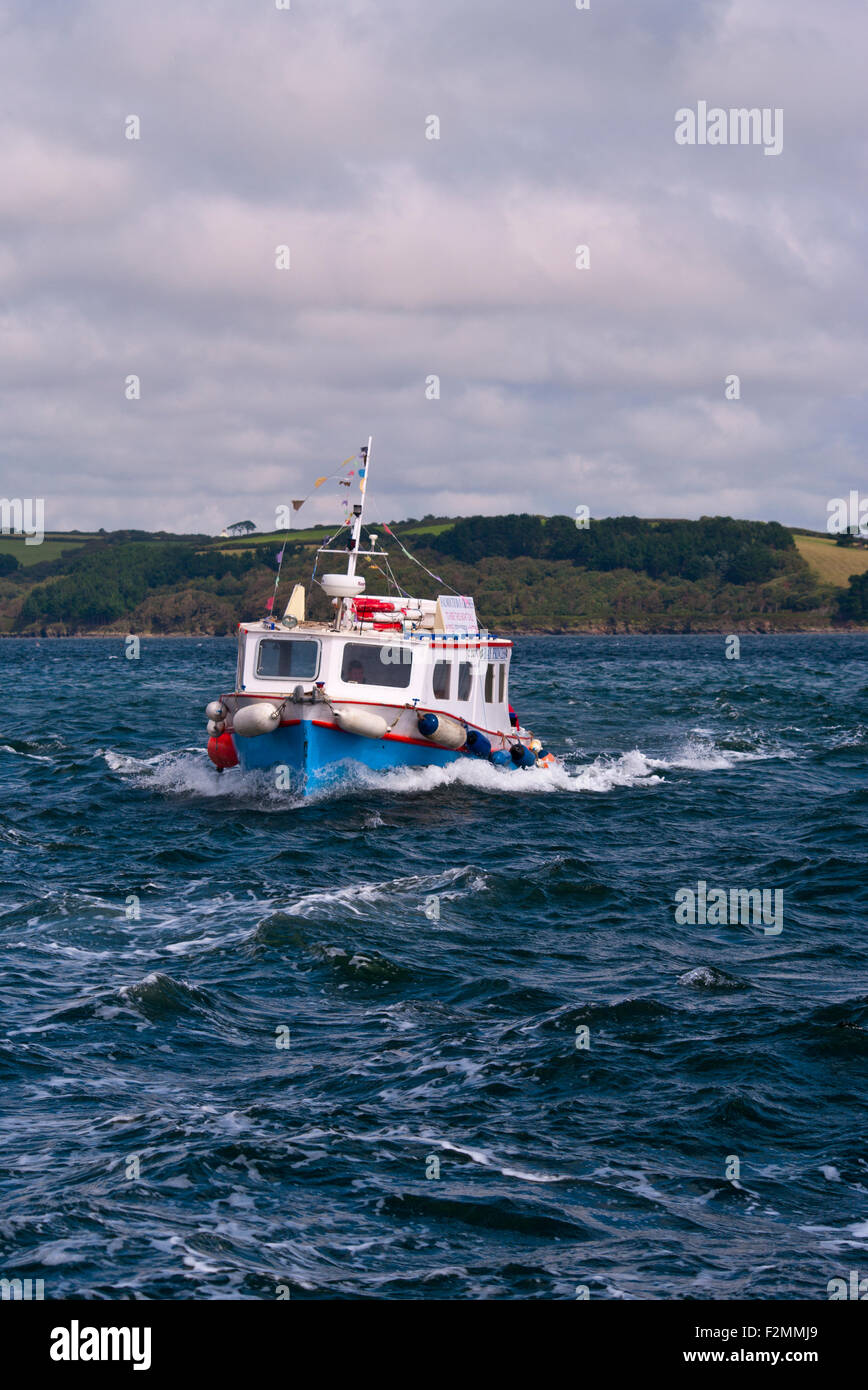 River fal and boat hi-res stock photography and images - Alamy
