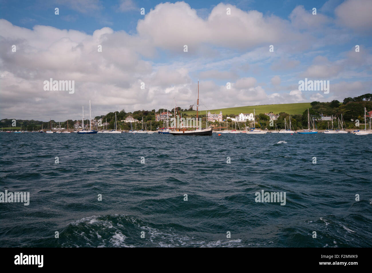 Luxury Houses On Trefusis Road Overlooking Falmouth harbour Cornwall ...