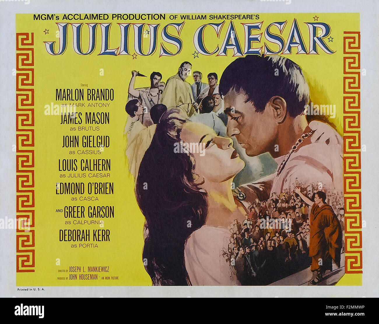 Julius caesar 1953 hi-res stock photography and images - Alamy