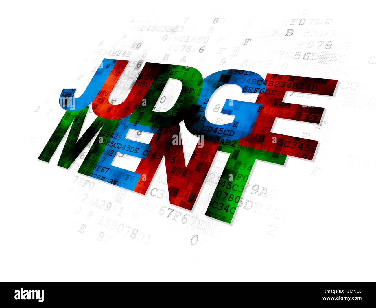 Law concept: Judgement on Digital background Stock Photo - Alamy