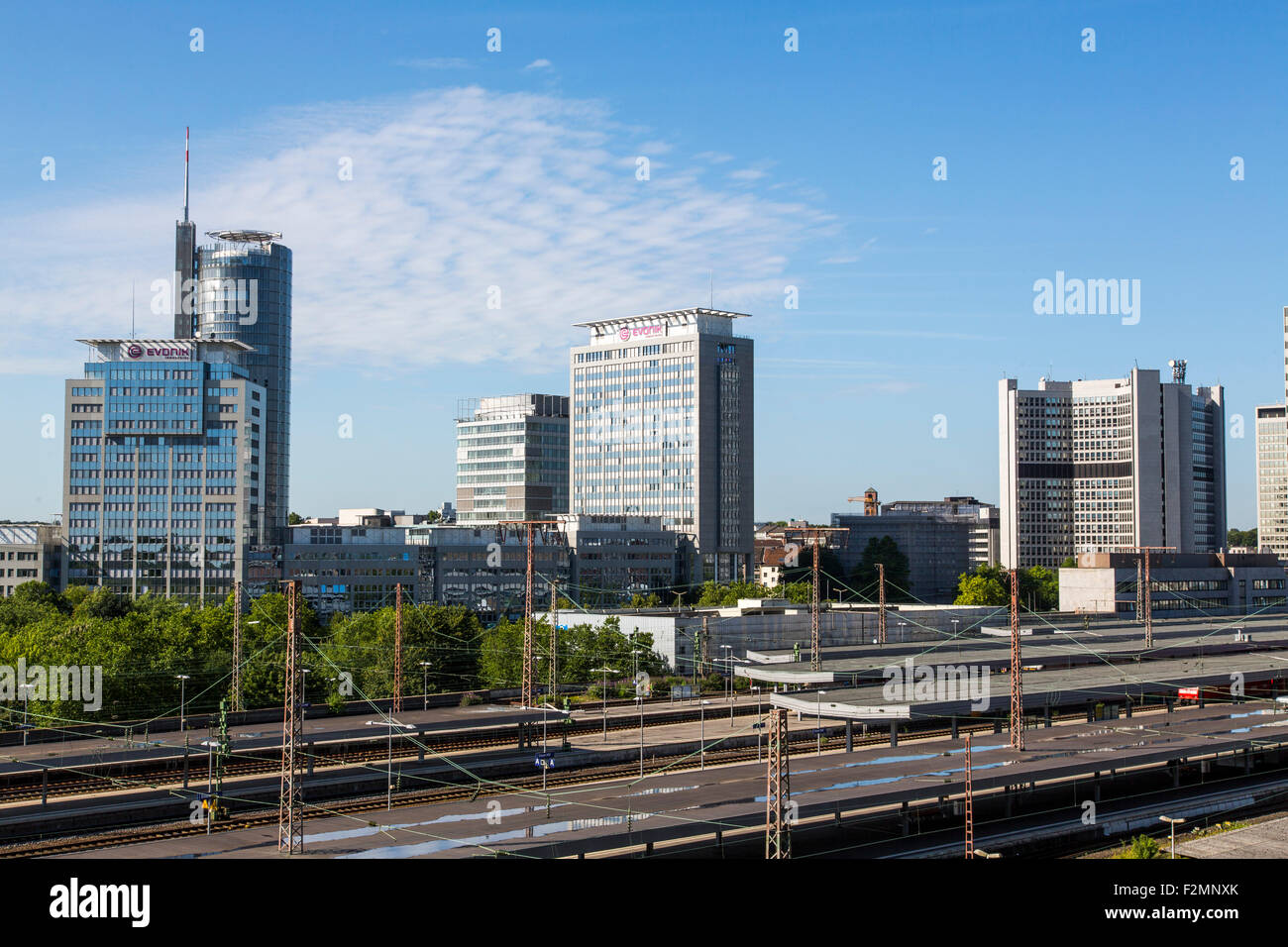 City center, business district of Essen, Germany Stock Photo - Alamy