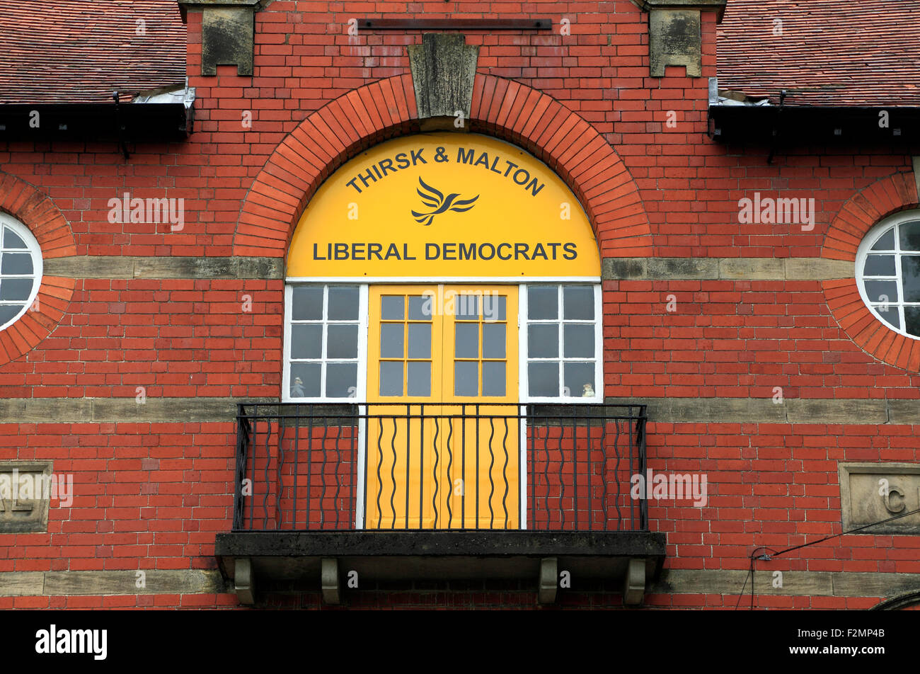 Yorkshire england uk politics political parties hi-res stock ...