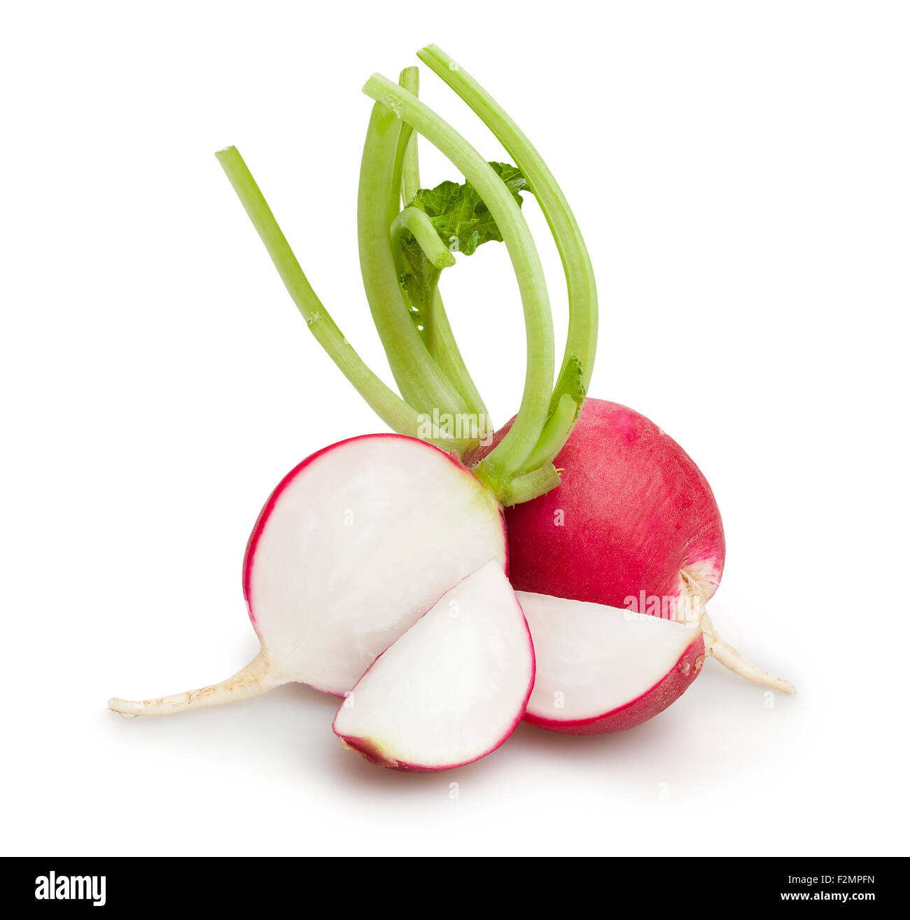 Half radish isolated on hi-res stock photography and images - Alamy