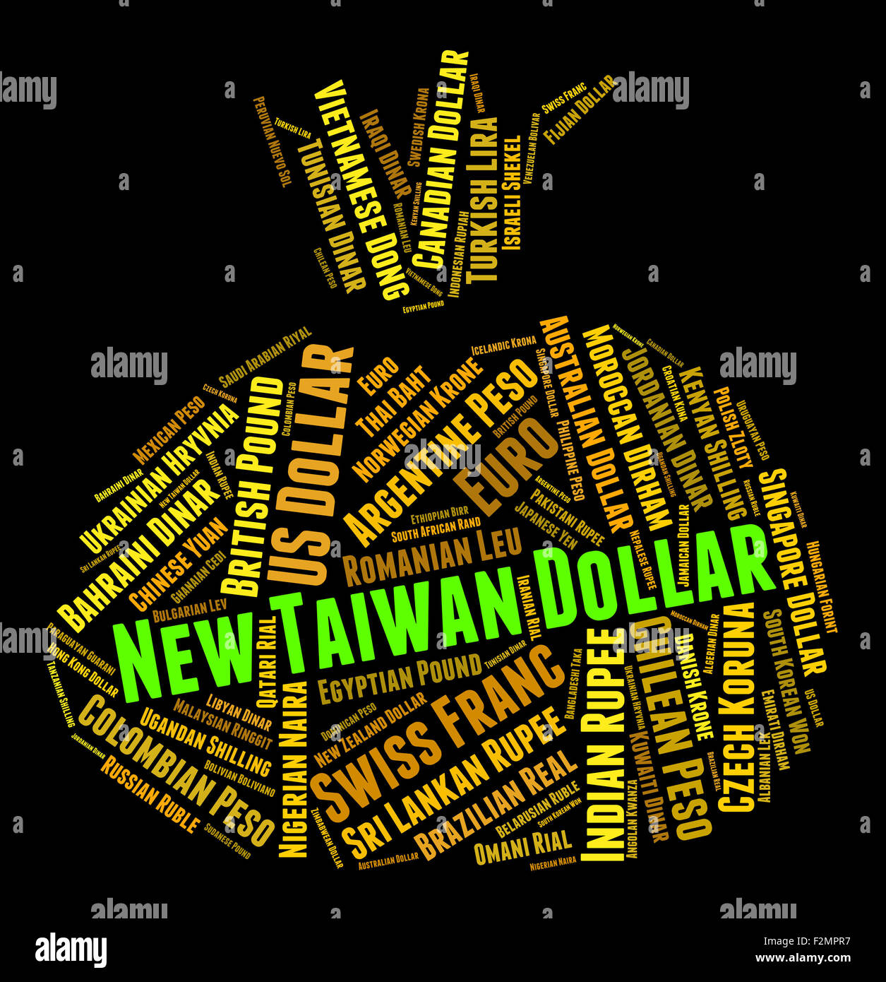 New Taiwan Dollar Representing Worldwide Trading And Banknotes Stock ...
