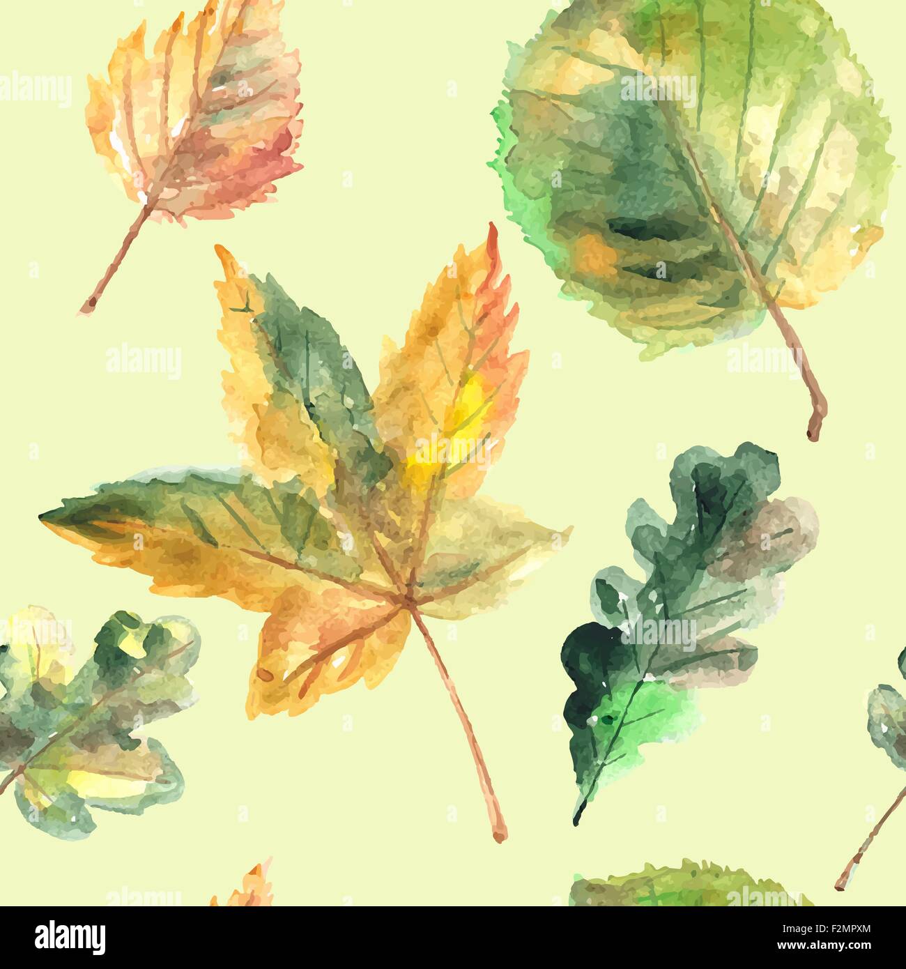 Hand drawn autumn leaves Stock Vector Image & Art - Alamy