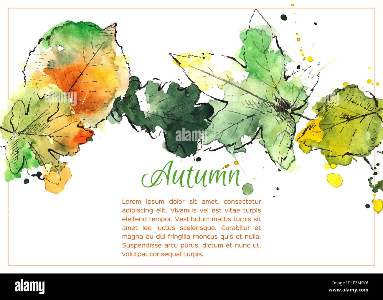 Hand drawn autumn leaves Stock Vector Image & Art - Alamy