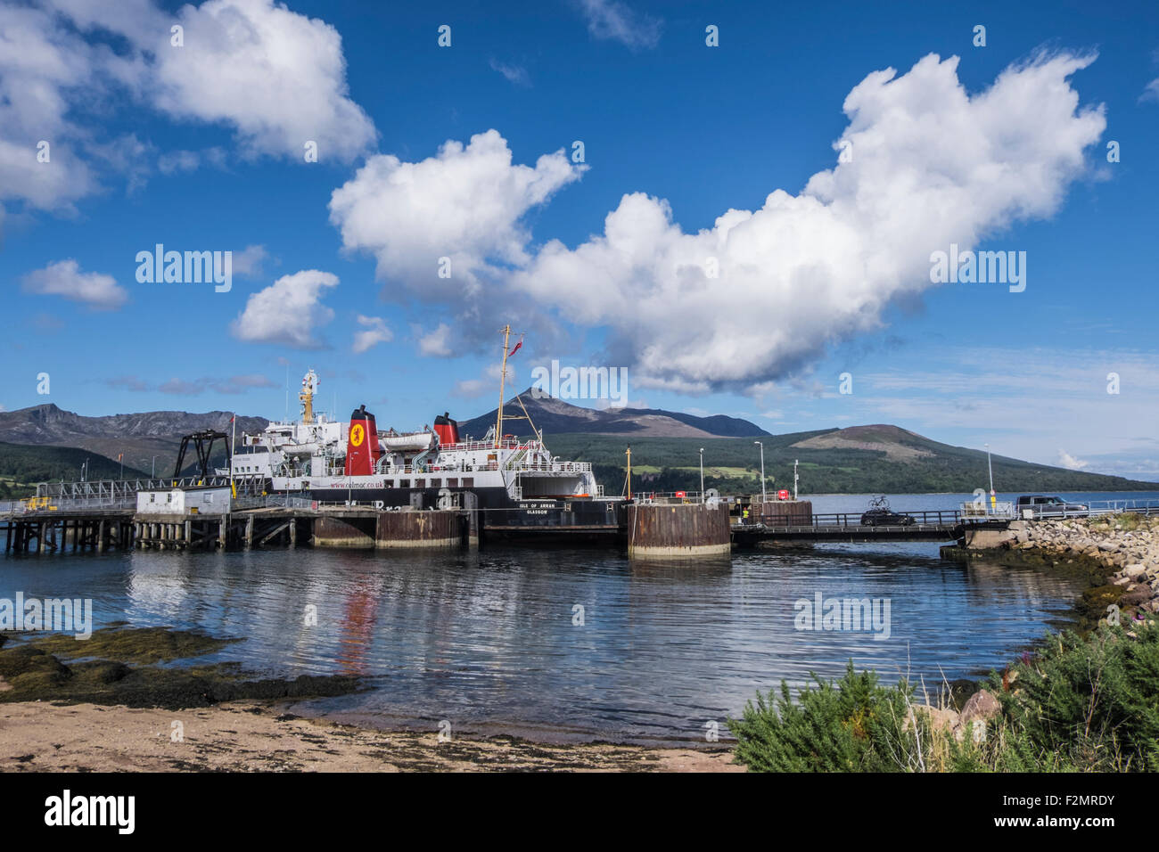 Brodick ferry terminal on the Isle of Arran Stock Photo - Alamy