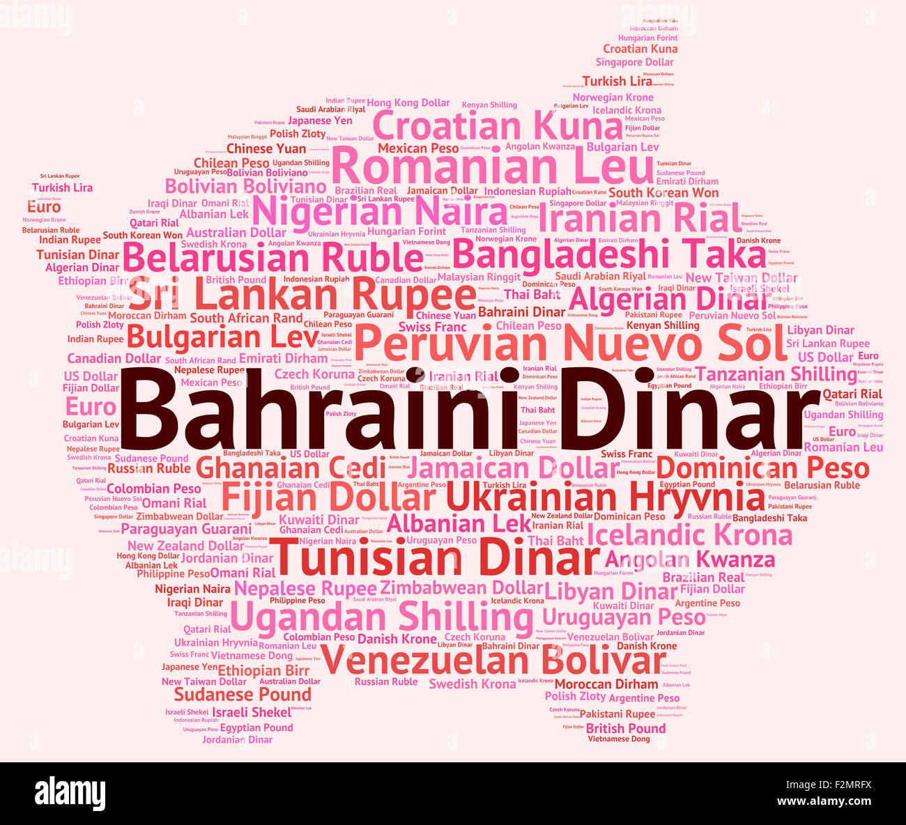 Bahraini Dinar Indicating Foreign Currency And Exchange Stock Photo - Alamy