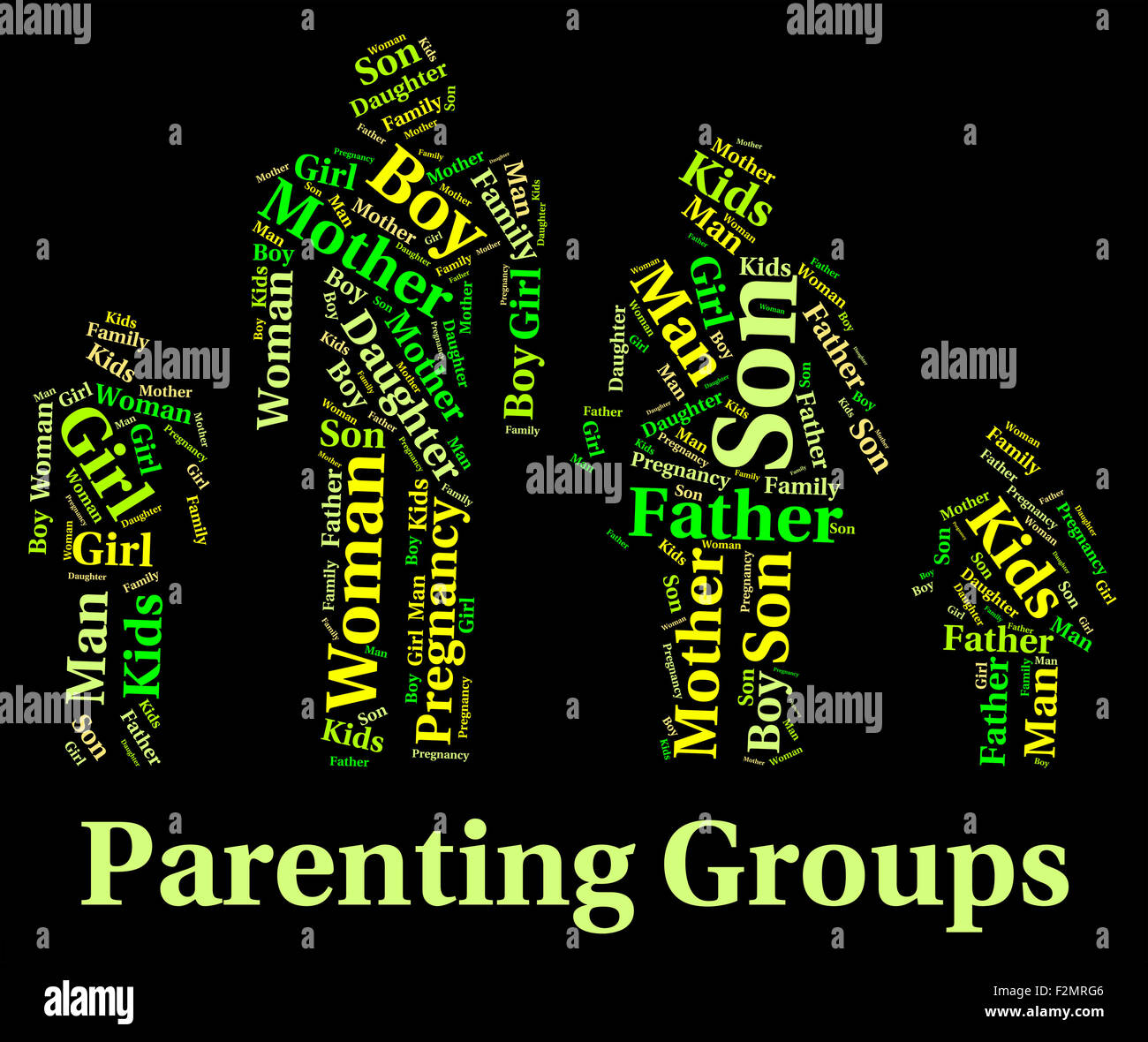 Parenting Groups Representing Mother And Child And Mother And Child ...