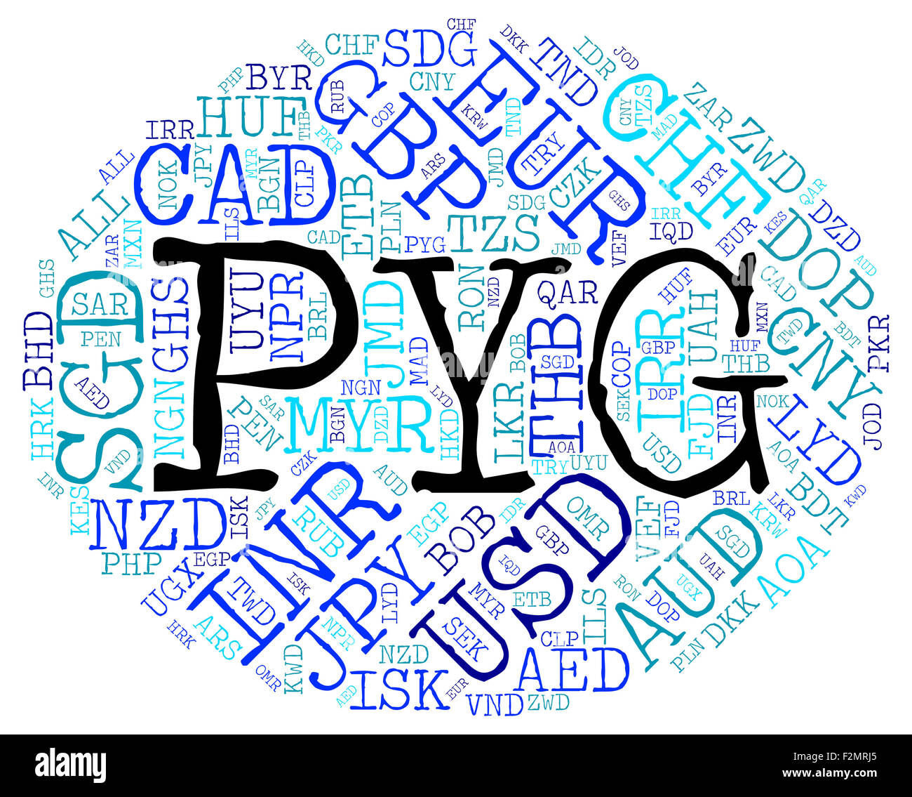 Pyg Currency Meaning Forex Trading And Text Stock Photo - Alamy