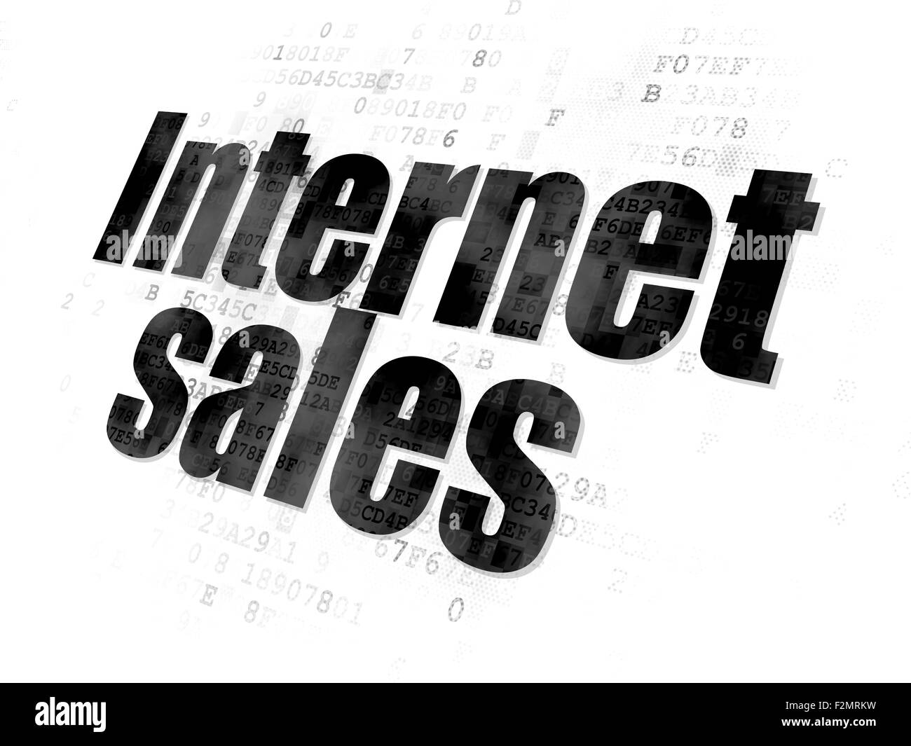 Marketing concept: Internet Sales on Digital background Stock Photo - Alamy