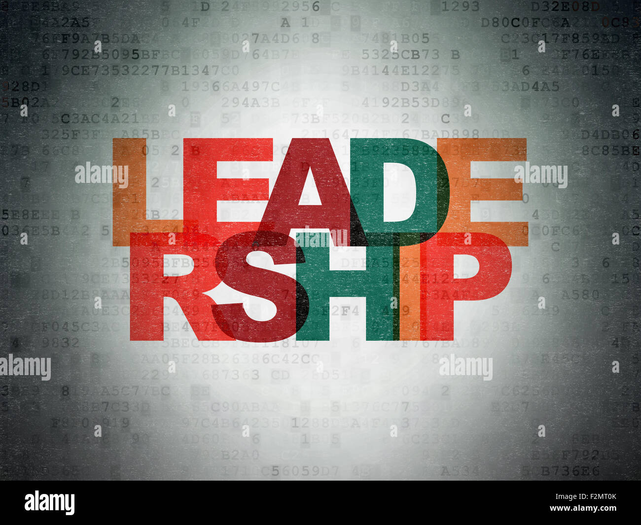 Business concept: Leadership on Digital Paper background Stock Photo ...