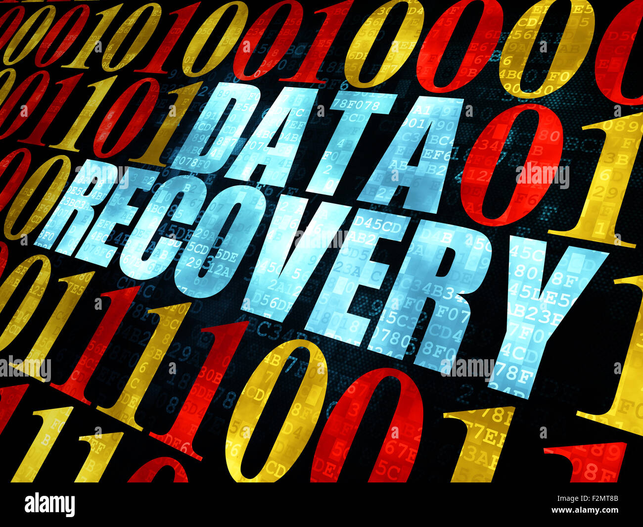 Information concept: Data Recovery on Digital background Stock Photo - Alamy