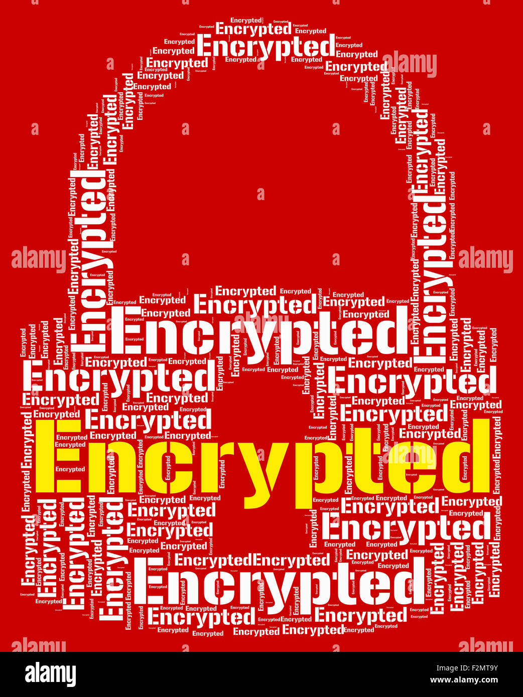 Encrypted Word Indicating Encrypting Wordcloud And Password Stock Photo ...