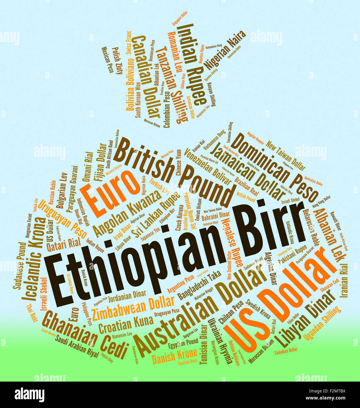 Ethiopian Birr Meaning Forex Trading And Word Stock Photo - Alamy