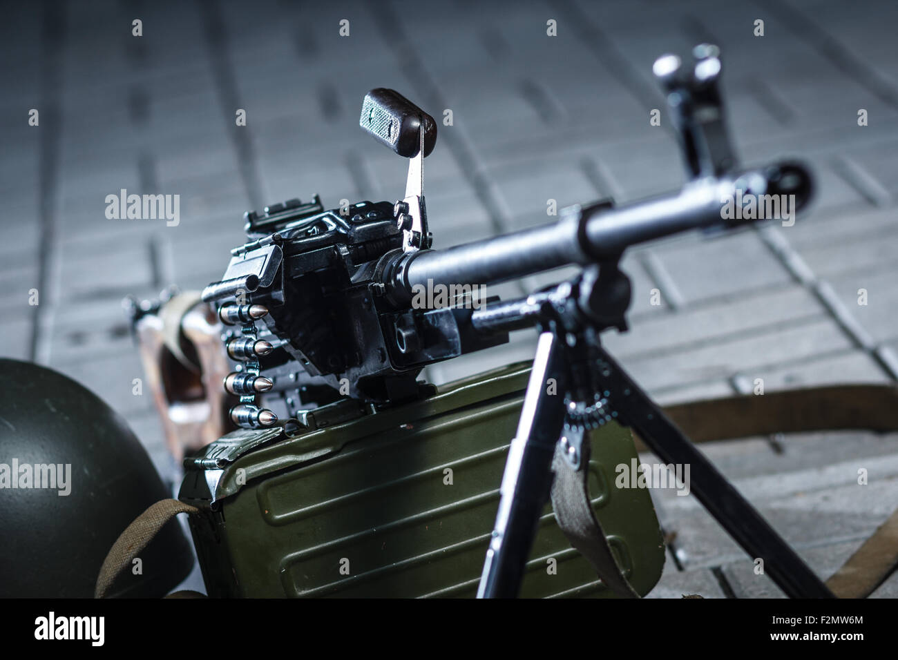 Pkm machine gun hi-res stock photography and images - Alamy
