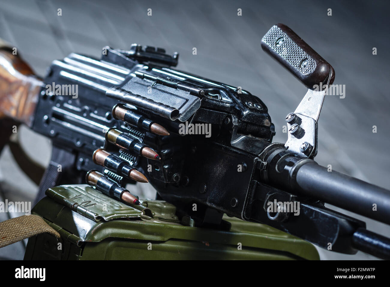 Pkm machine gun hi-res stock photography and images - Alamy