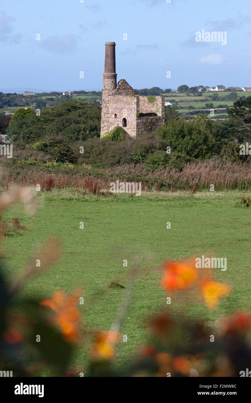 Tin mine building Stock Photo - Alamy