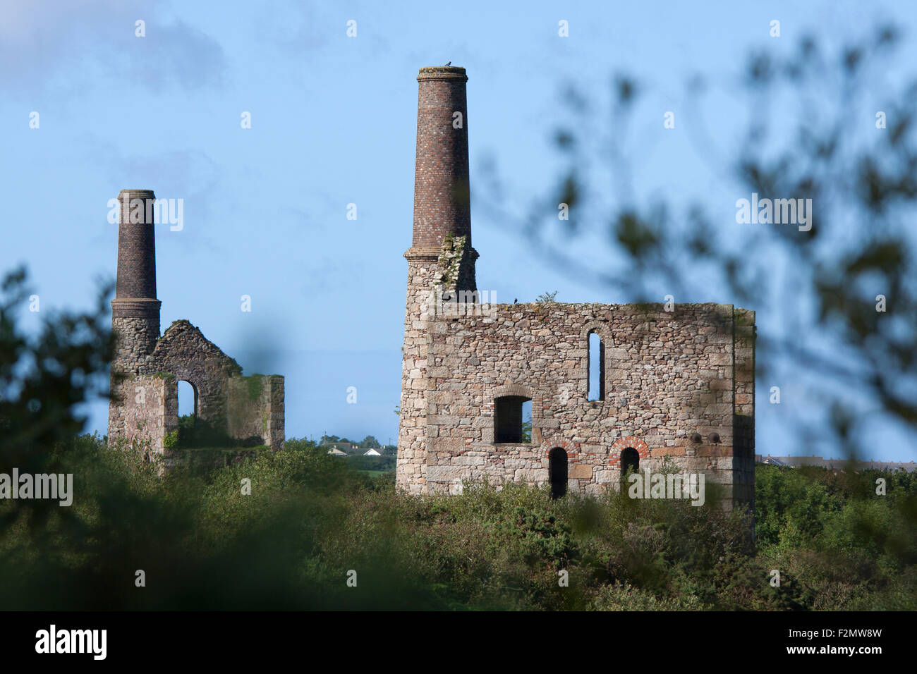 Tin mine building Stock Photo - Alamy