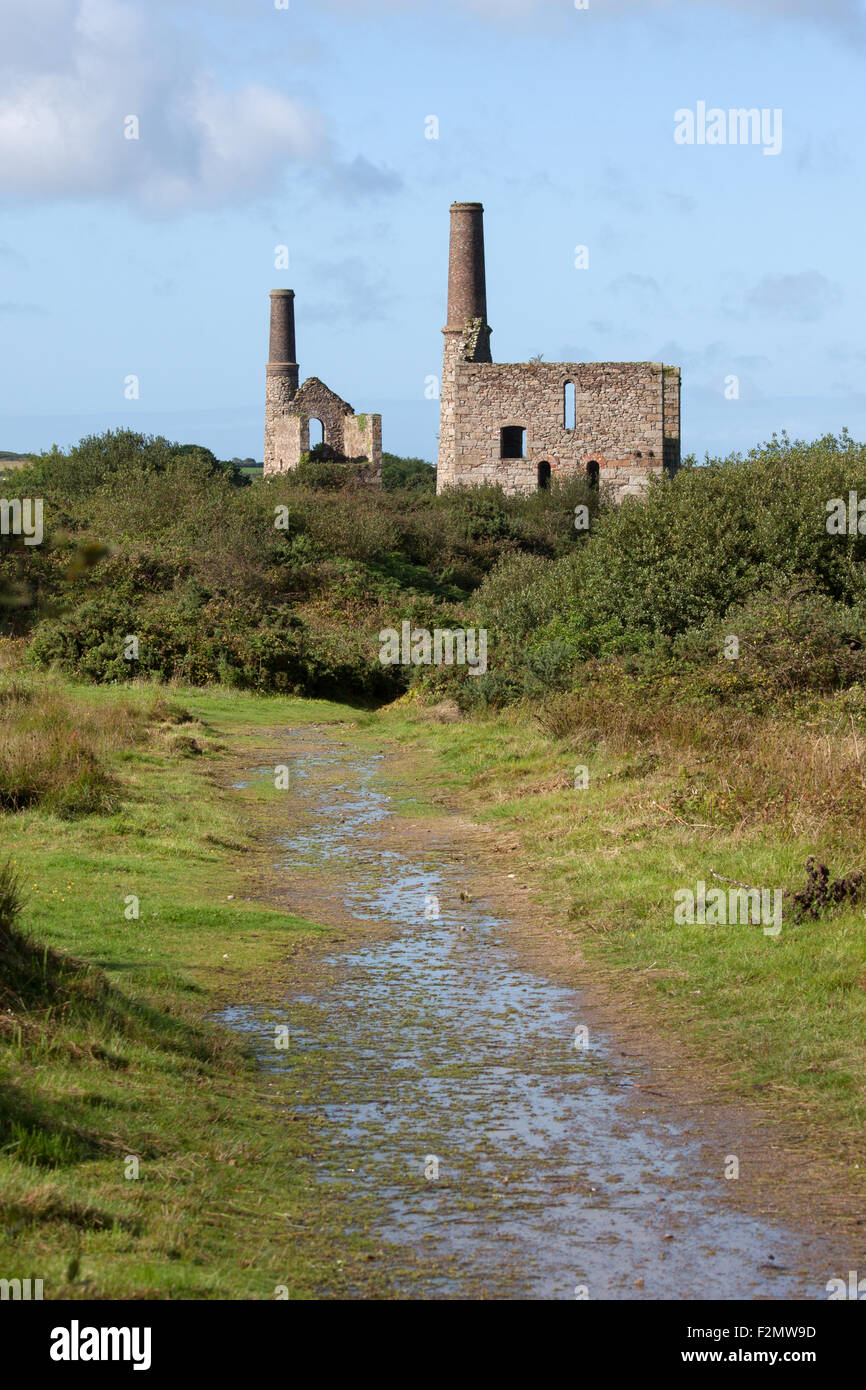Tin mine building Stock Photo - Alamy