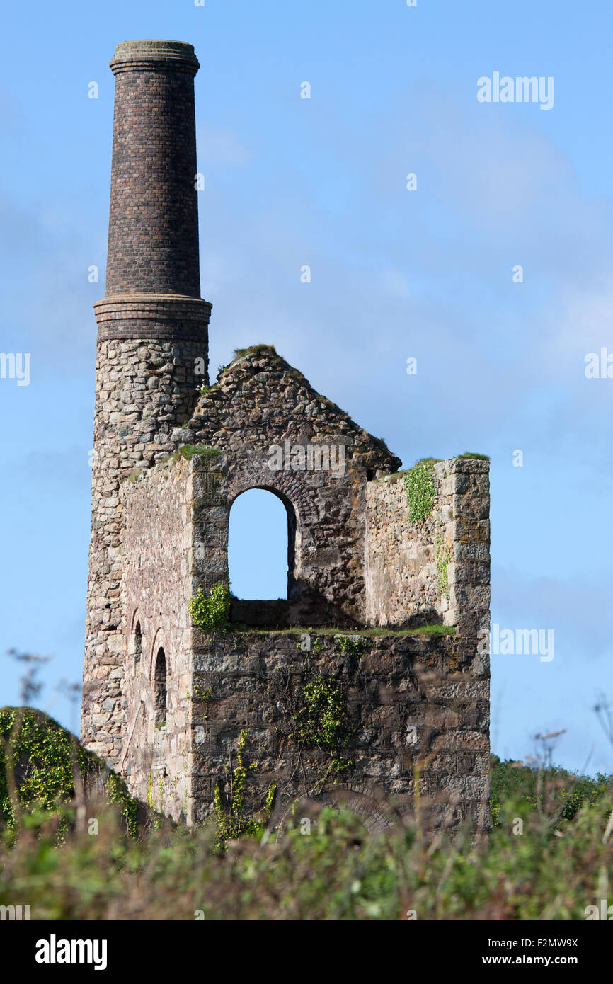 Tin mine building Stock Photo - Alamy