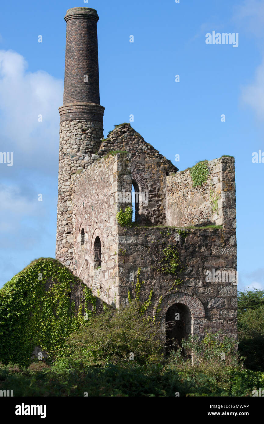 Tin mine building Stock Photo - Alamy