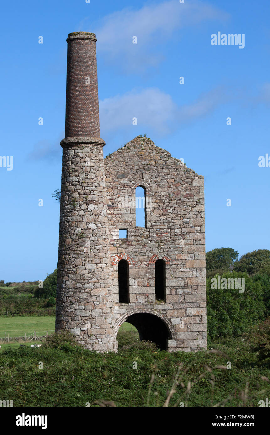 Tin mine building Stock Photo - Alamy