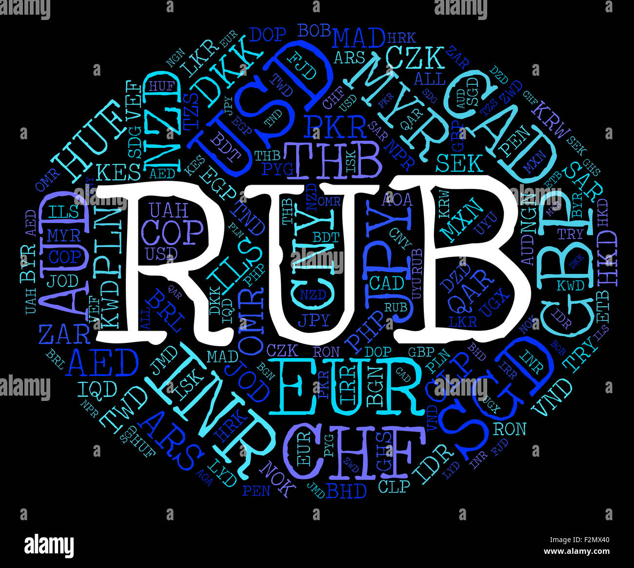 Rub Currency Meaning Russian Rubles And Coin Stock Photo - Alamy