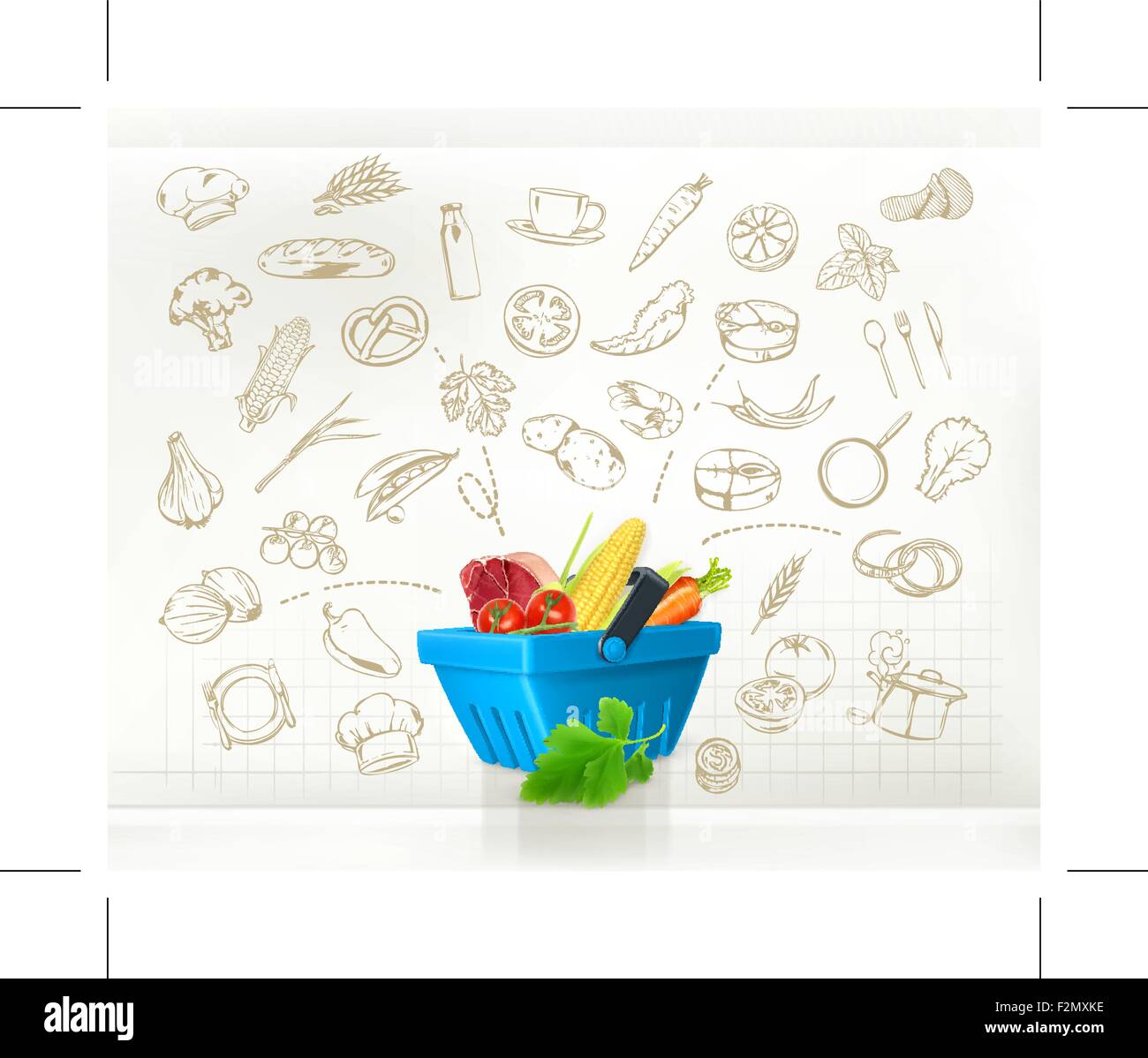 Cooking infographics hi-res stock photography and images - Alamy