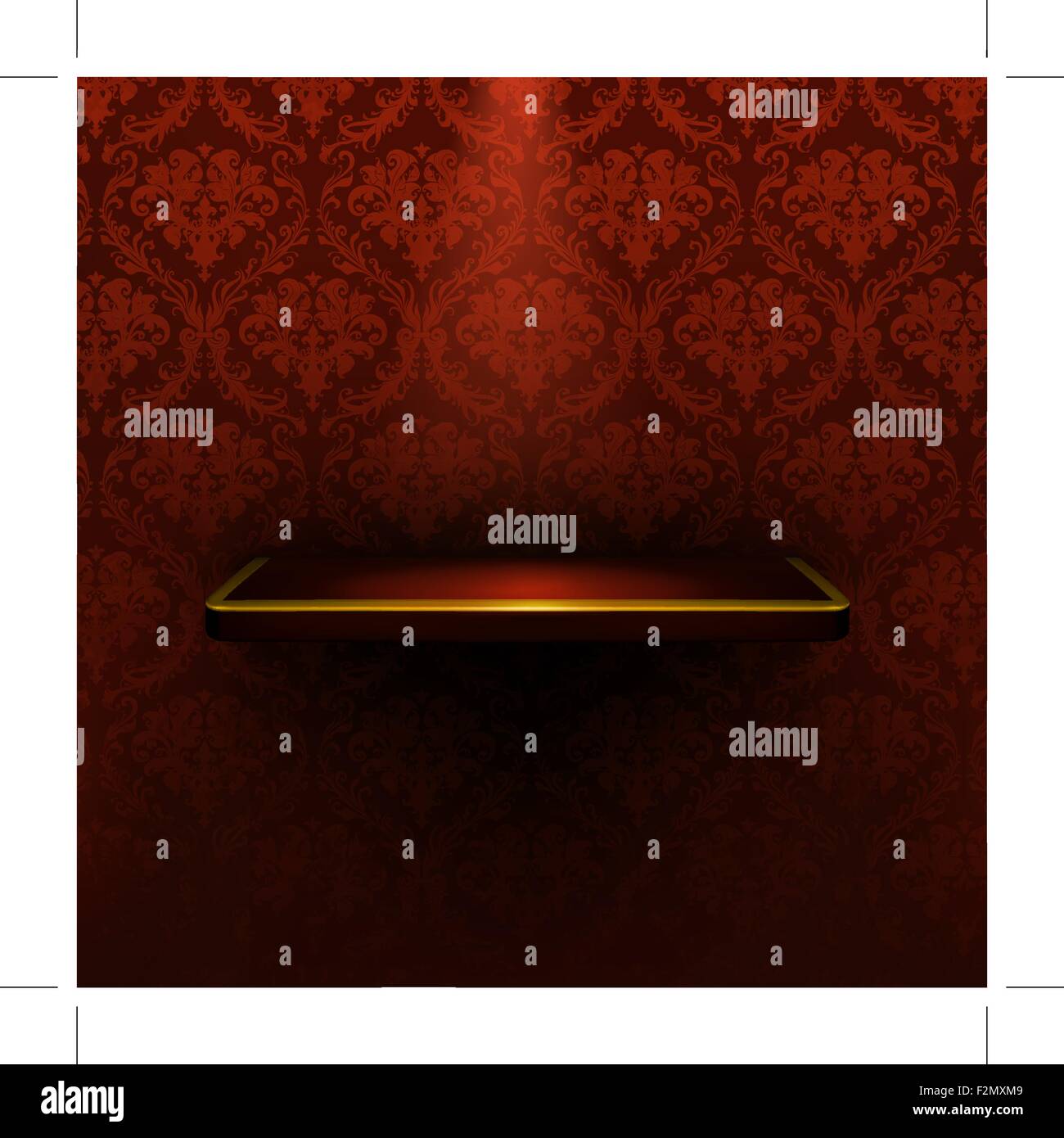 Background dark shelf Stock Vector Images - Alamy