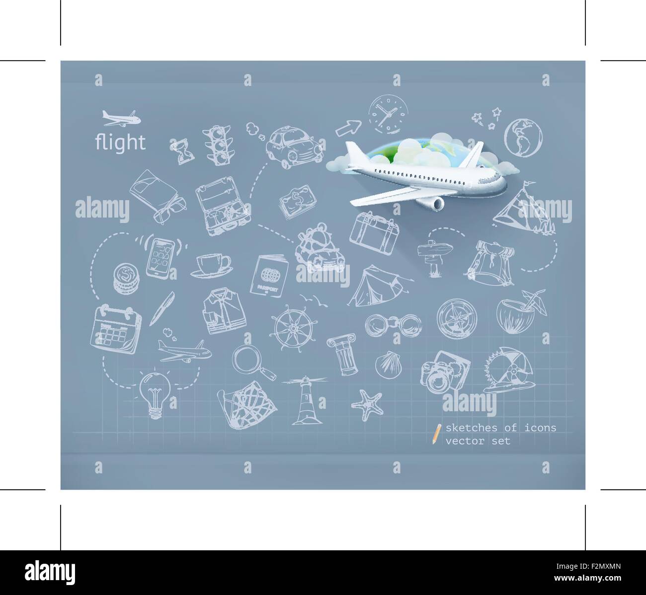 Flight, infographics vector Stock Vector Image & Art - Alamy