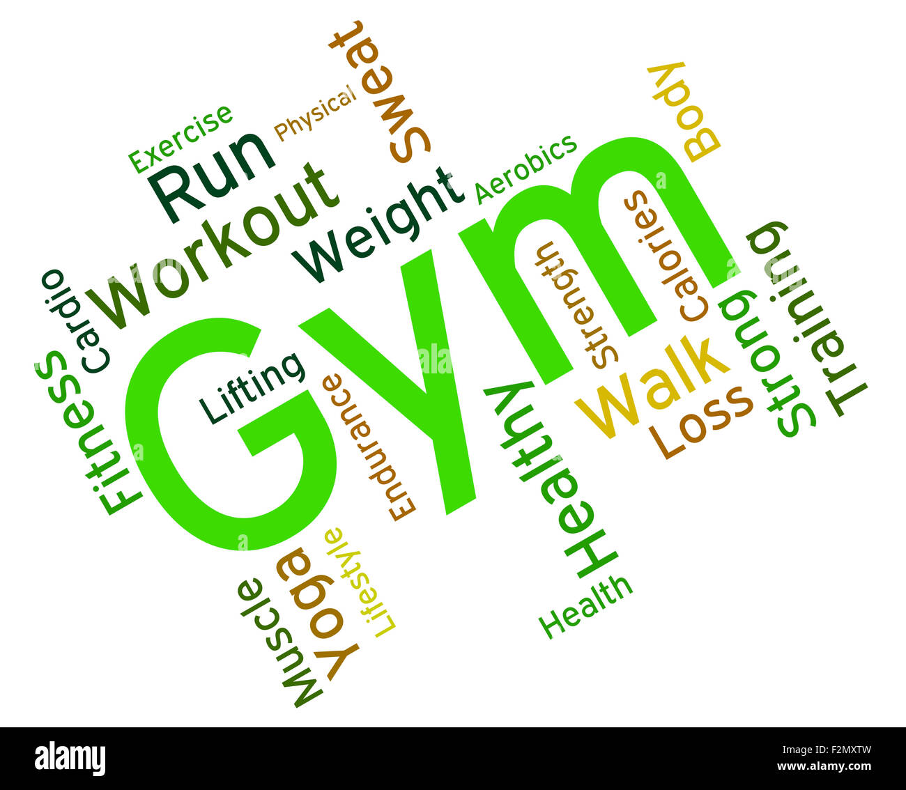 Fitness Gym Representing Working Out And Gymnasium Stock Photo - Alamy