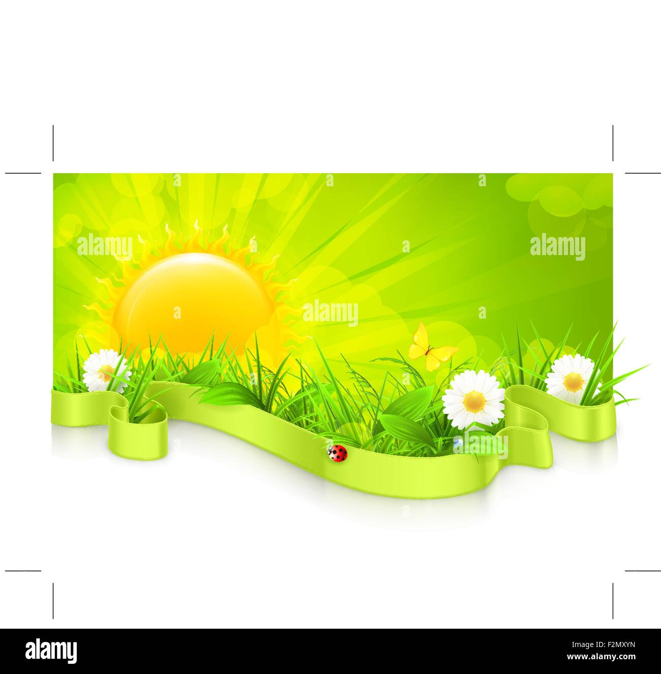 Daybreak background Stock Vector Images - Alamy