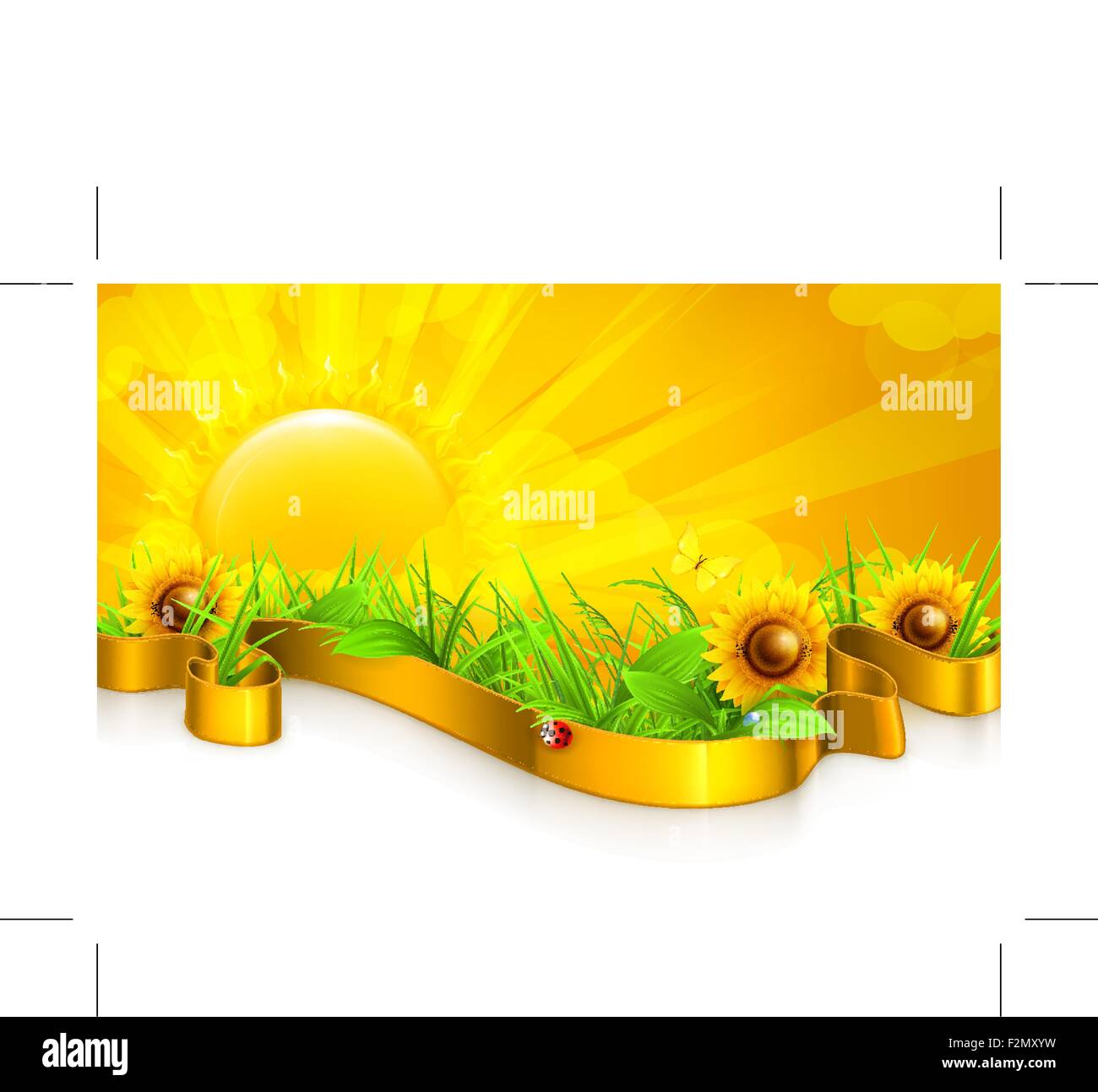 Daybreak background Stock Vector Images - Alamy