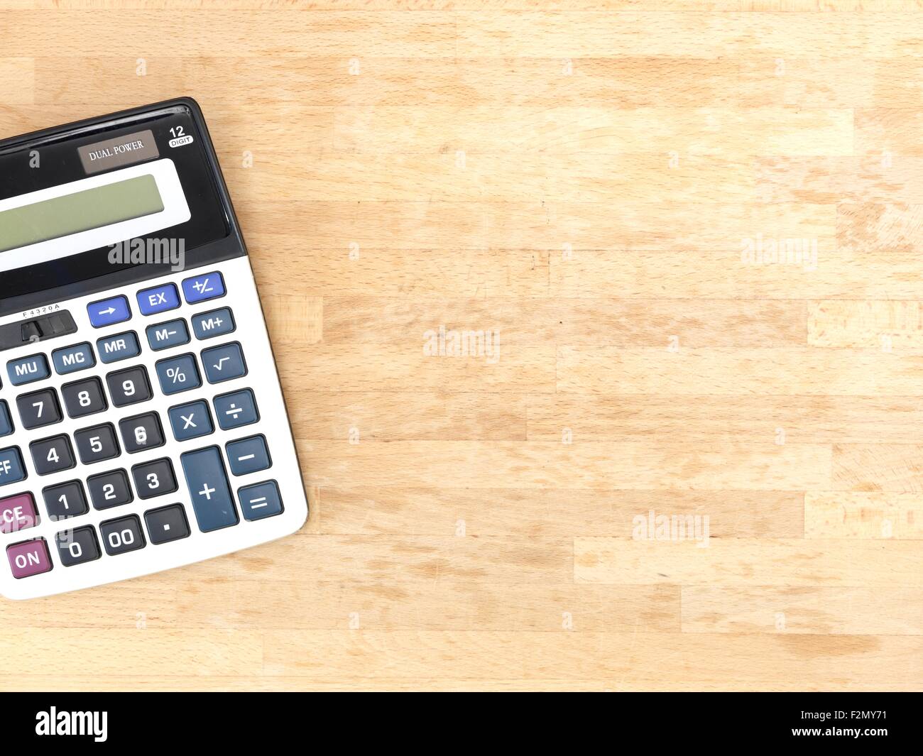 A close up shot of an oversized calculator Stock Photo - Alamy