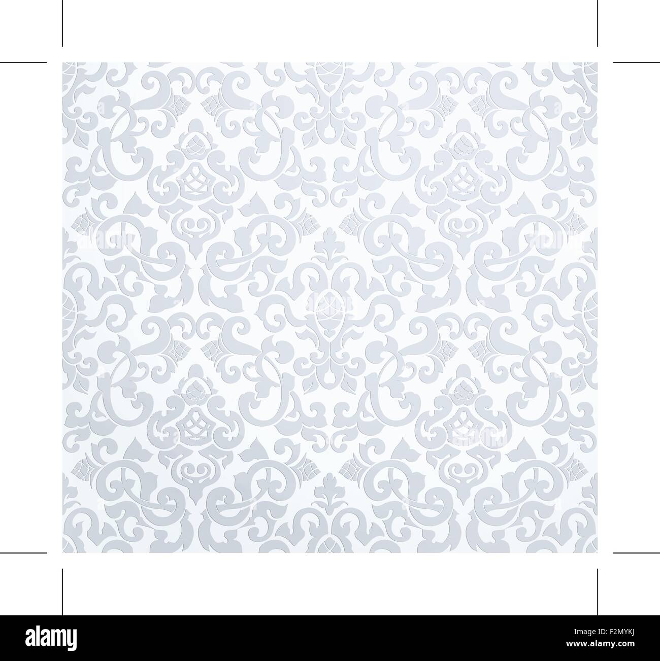 Vintage Seamless Pattern Vector Stock Vector Image And Art Alamy