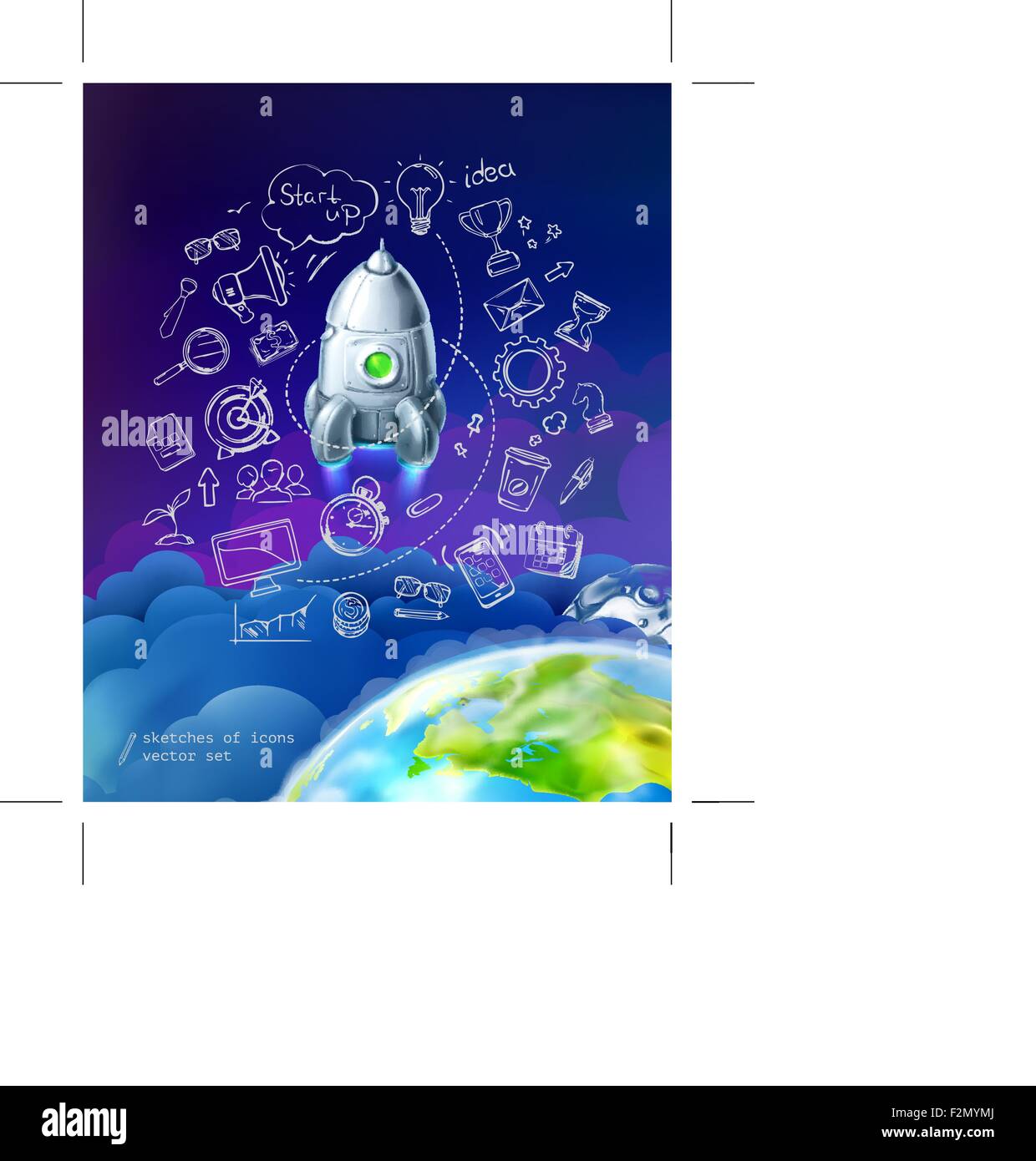 Element business start up Stock Vector Images - Alamy