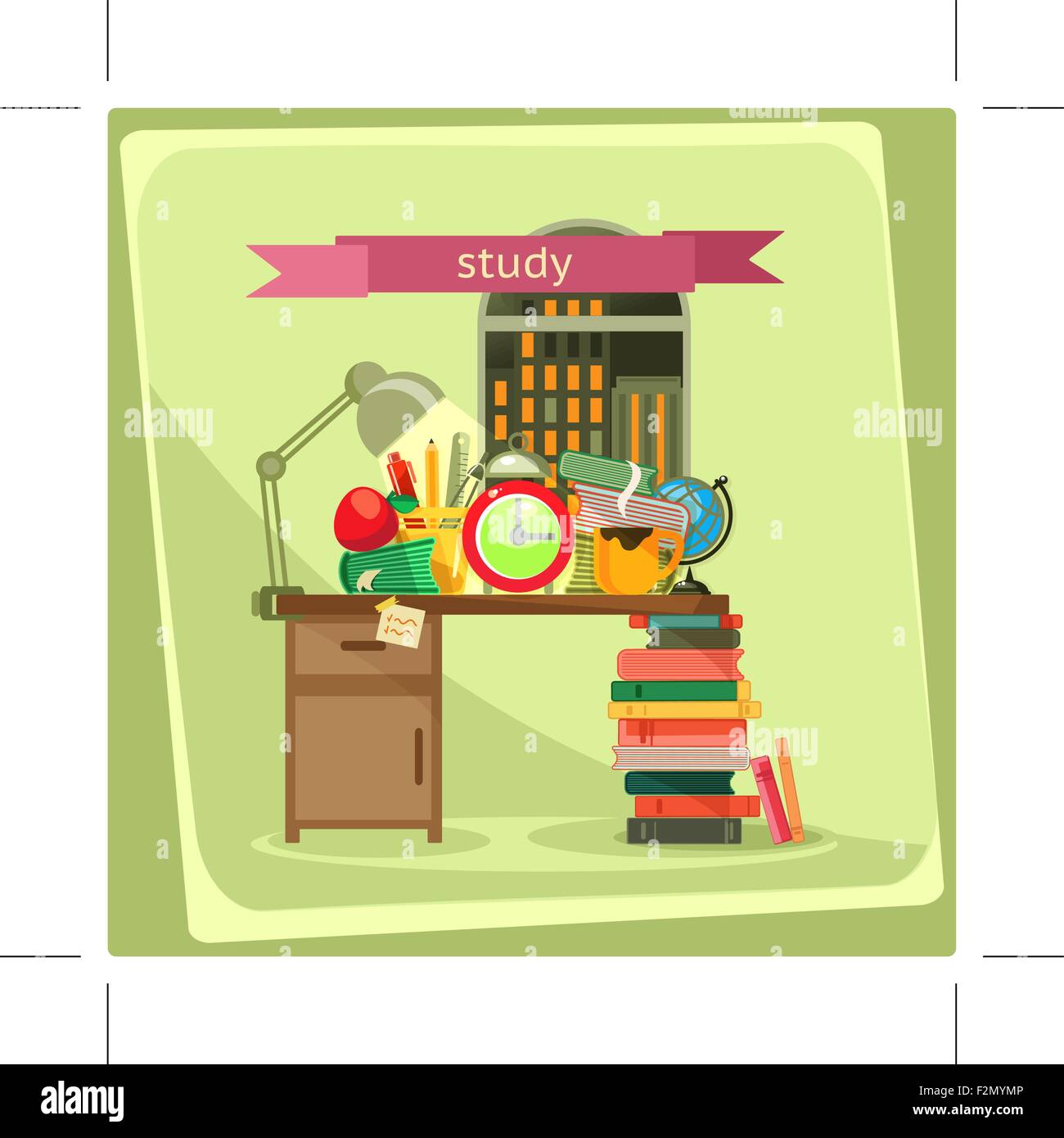 Study, vector illustration Stock Vector Image & Art - Alamy