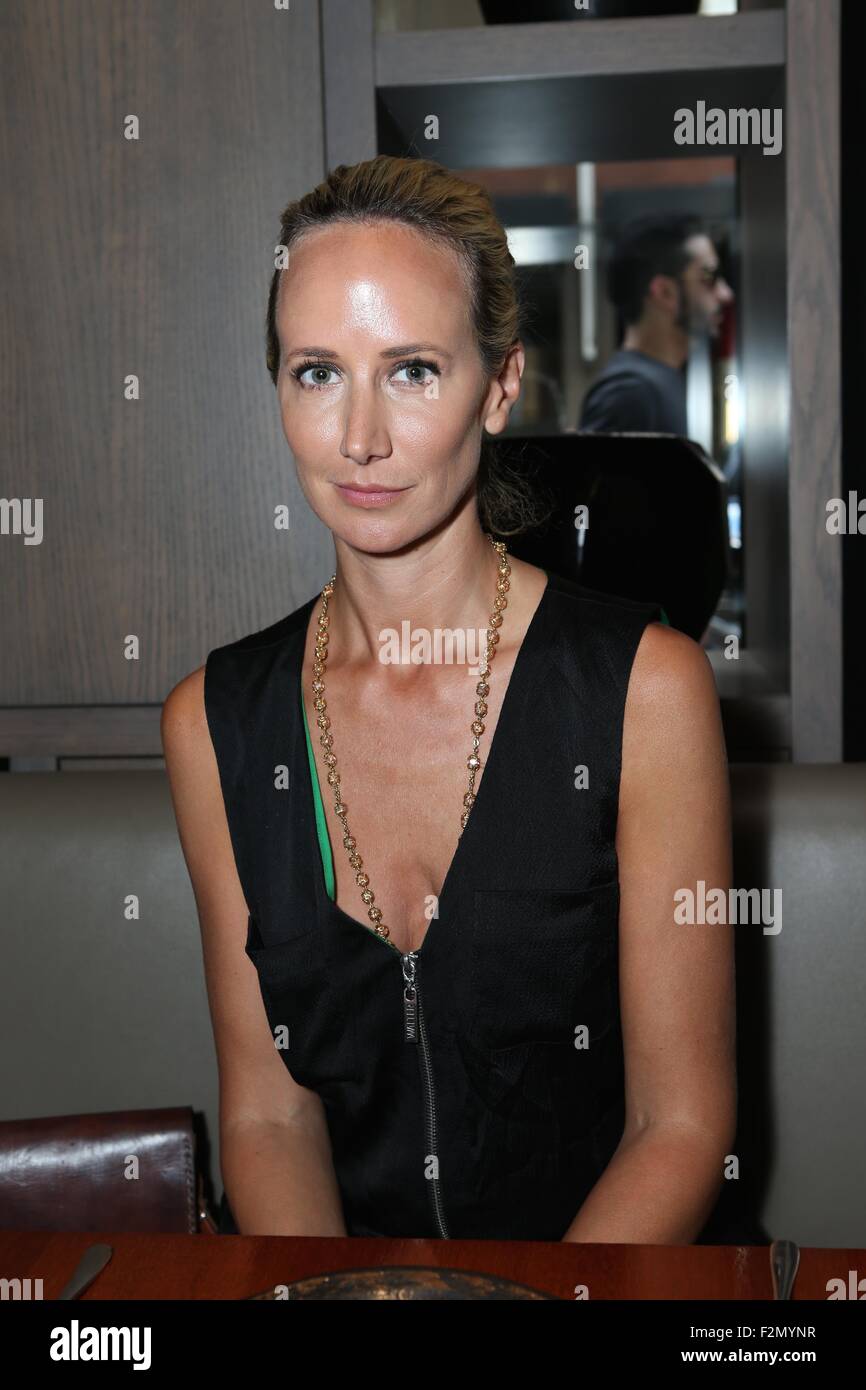 Lady Victoria Hervey dines at Novikov Restaurant & Bar Featuring: Lady ...