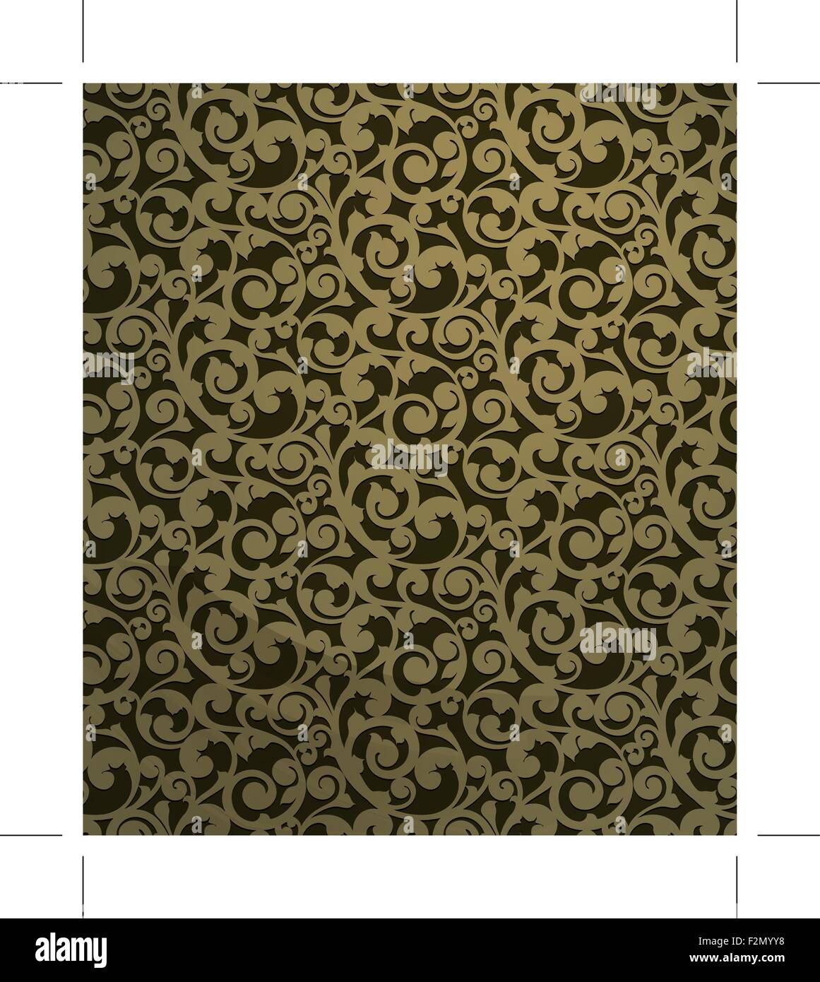 Vintage seamless pattern, vector Stock Vector Image & Art - Alamy