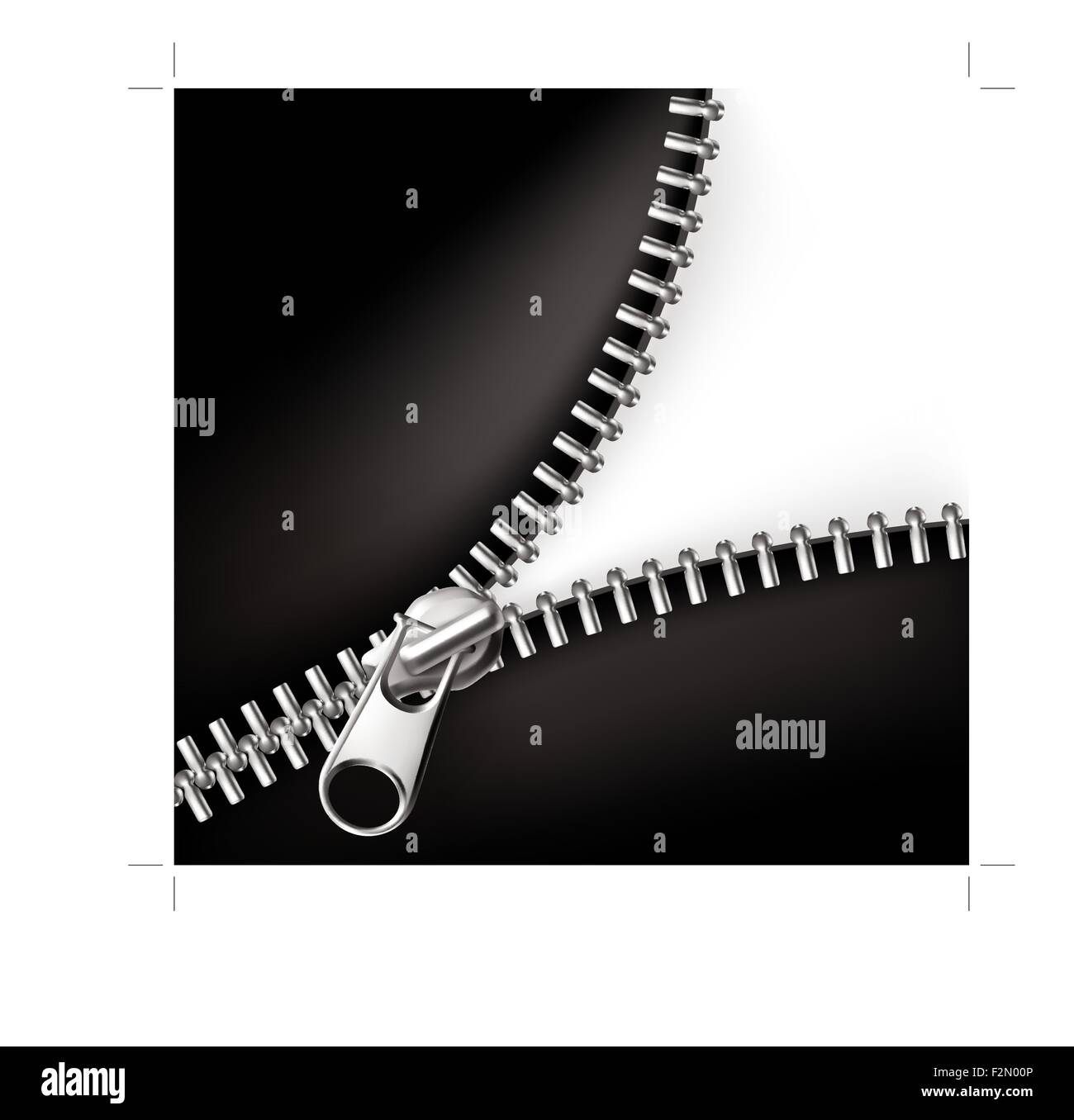 Jacket unzipped Stock Vector Images - Alamy