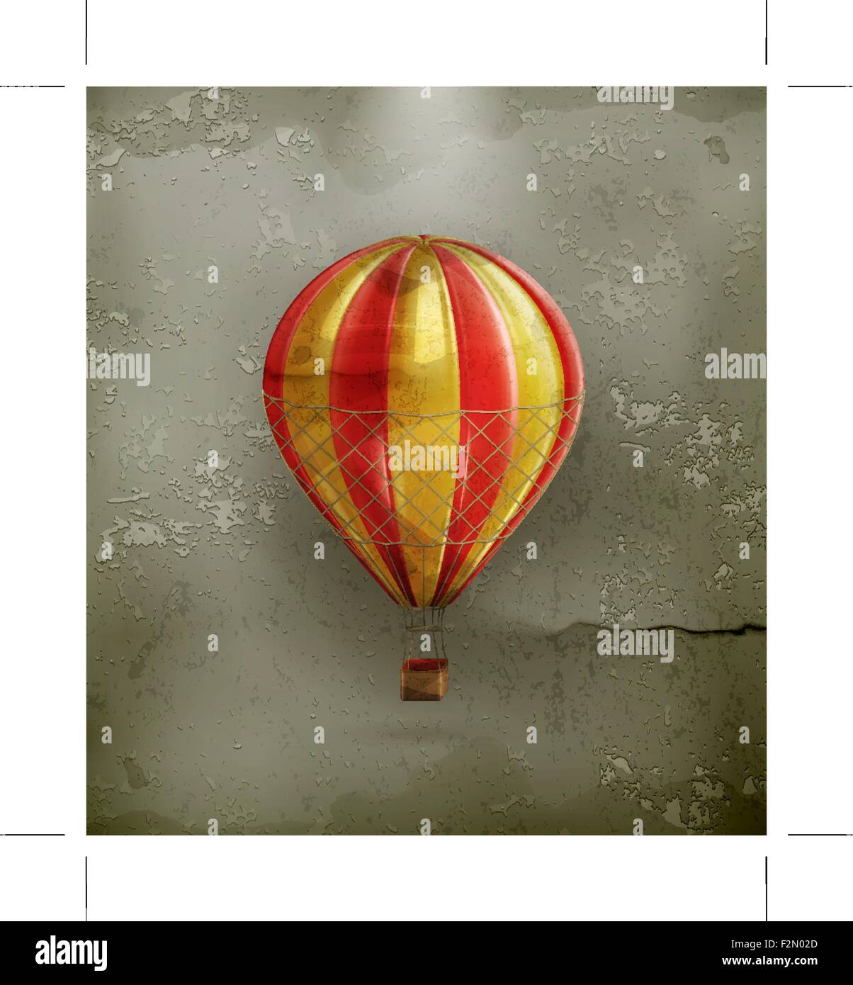 Air balloon, old-style vector Stock Vector Image & Art - Alamy
